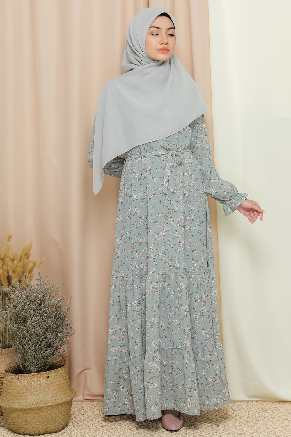 SAMARA - Pretty Dress in Mint