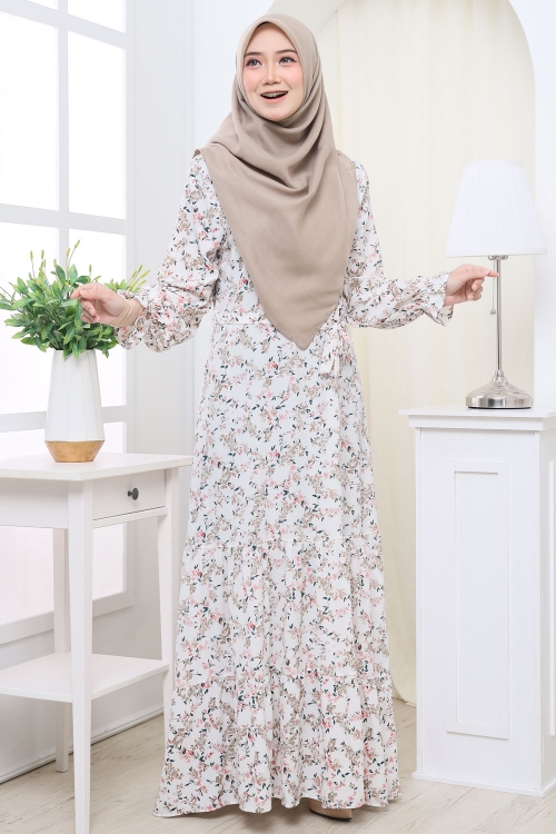 SAMARA - Pretty Dress in White